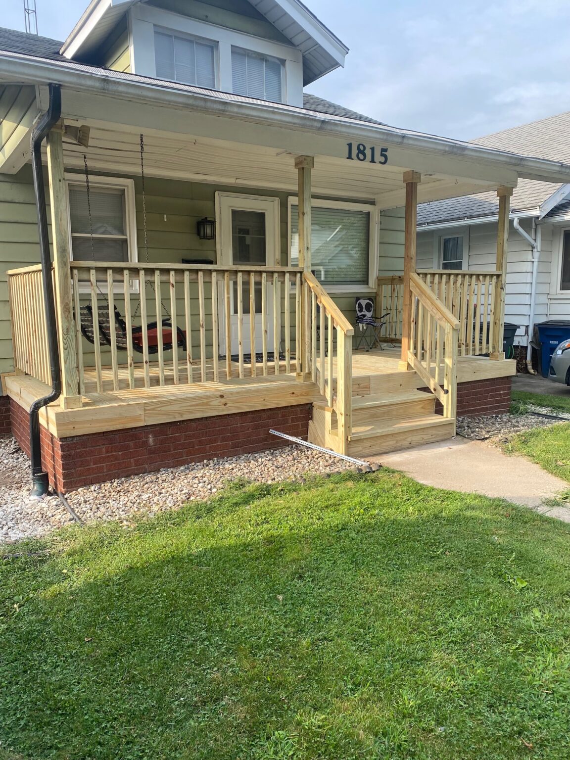 Front Porch Repair - A+ Home Improvements | Deck Building, Repair ...